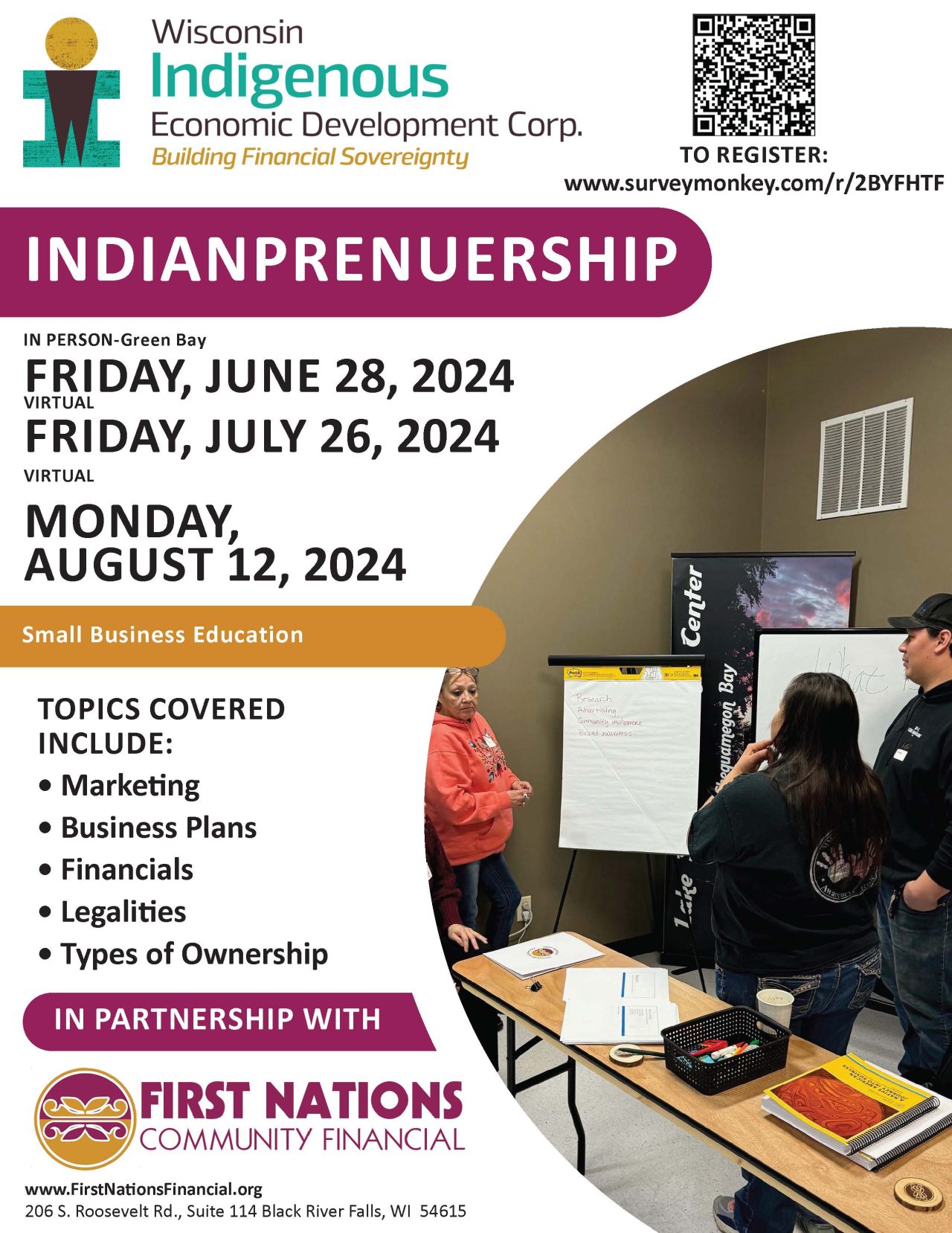 Events Schedule - First Nations Financial